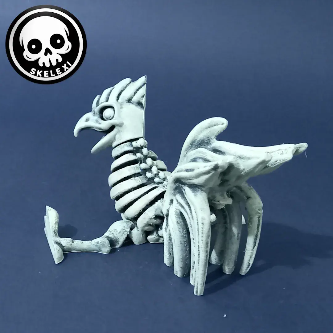 Other STL Download - Flexi Skeleton Roosterby SKELEXI