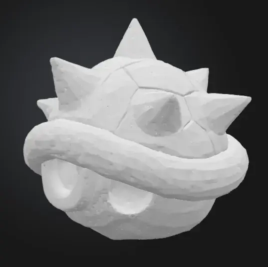 Miniature Games & Accessories STL Download - Blue Shell MarioKartby CuriuM
