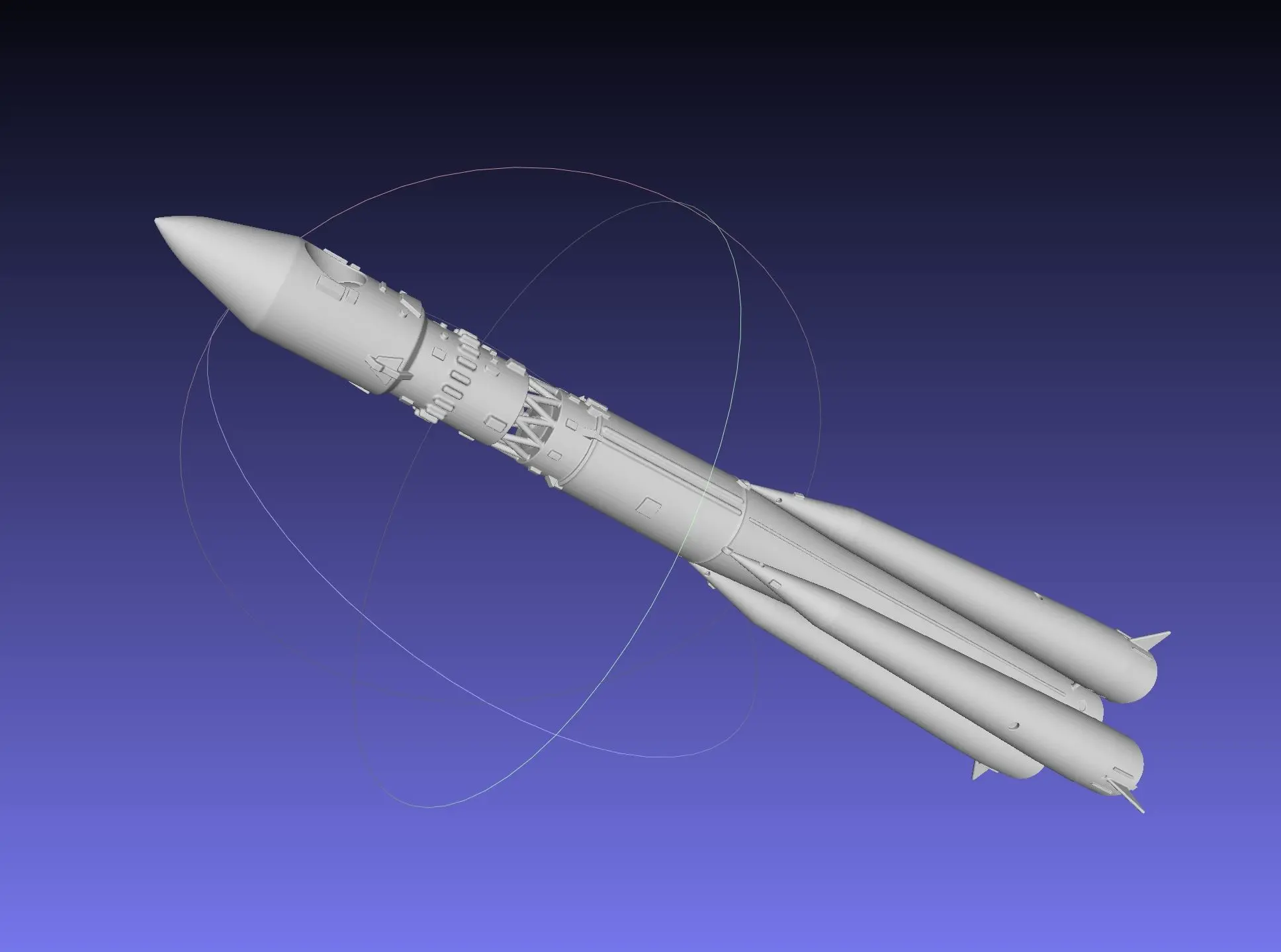 Vehicles & Machinery STL Download - Vostok K Rocket Modelby Julian Danzer