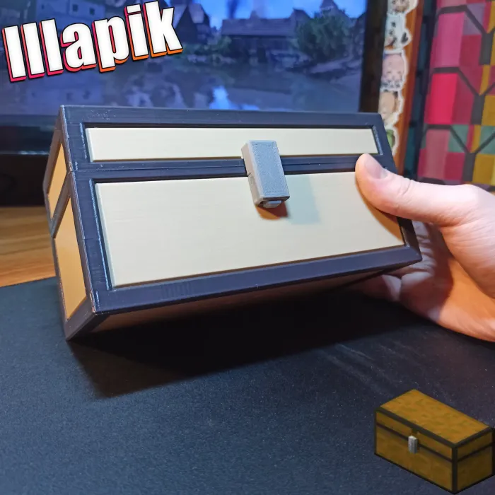 Other STL Download - Minecraft Chestby lllapik