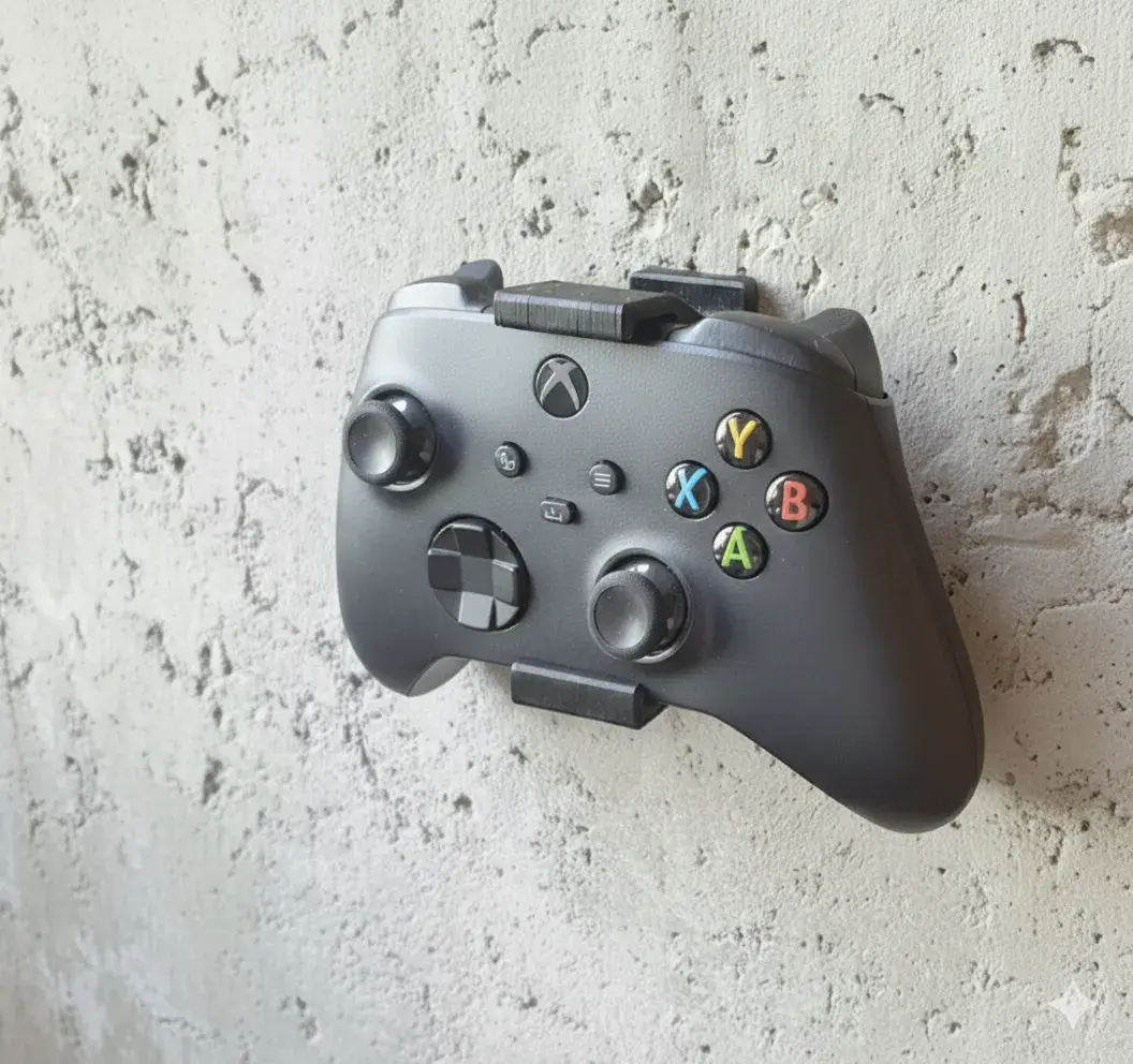 3D Printer Files | 3MF File | Xbox Controller Wall Mount | X & S ...
