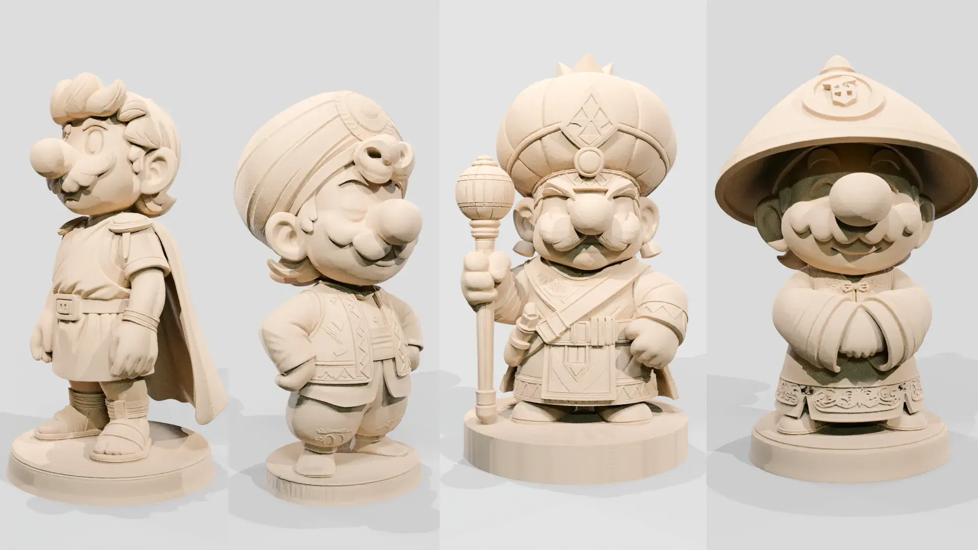 Characters & Creatures STL Download - Mario Fan Art Collection – Bundle ...