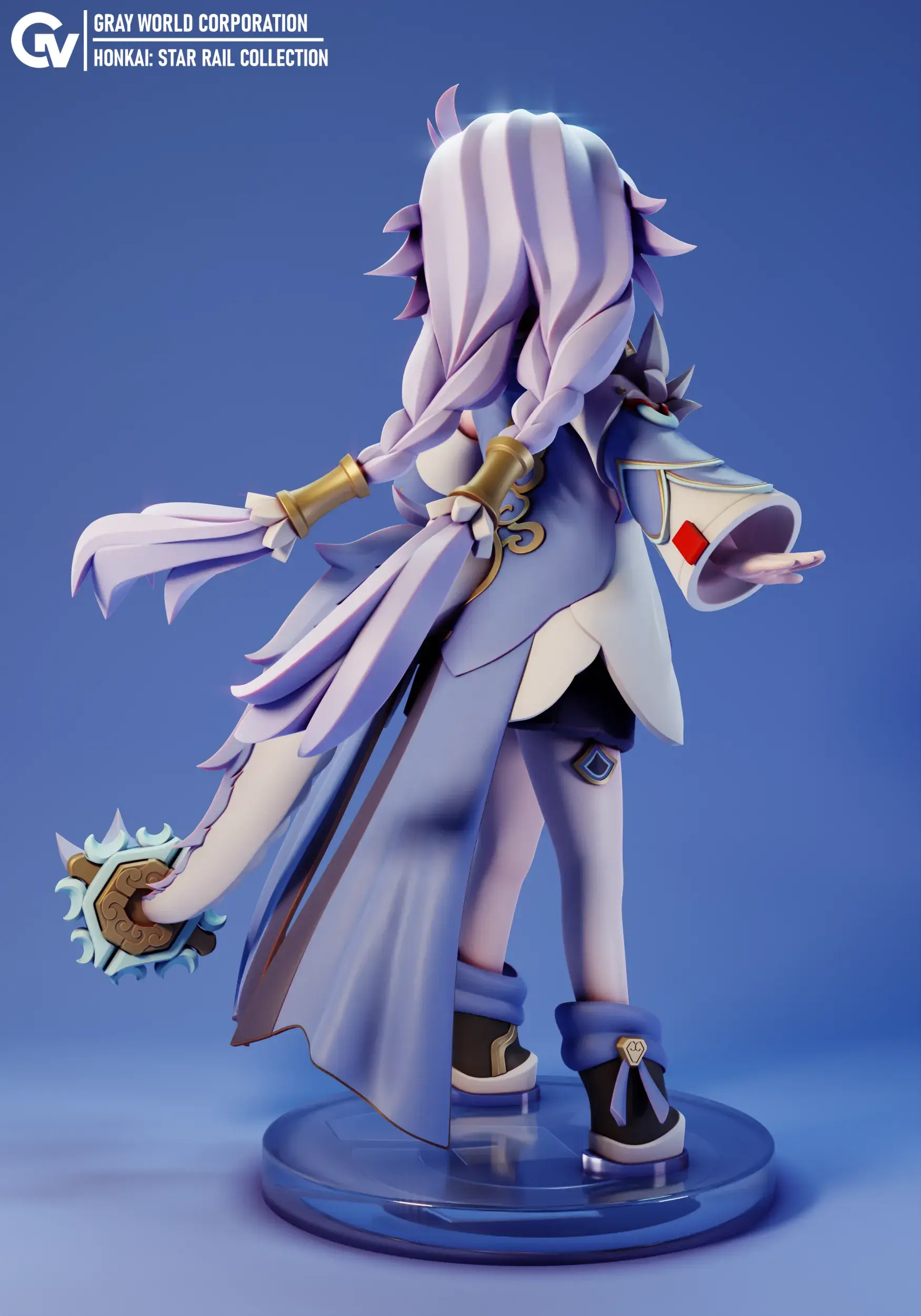 Characters & Creatures STL Download - Bailu | Honkai: Star Railby Gray ...