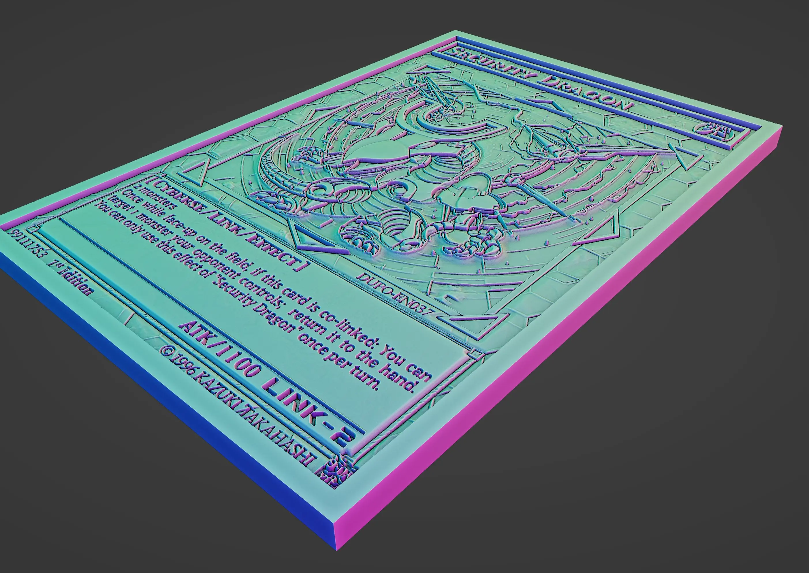 Other STL Download - SECURITY DRAGON - YU-GI-OH!by Wsonuchiha3D