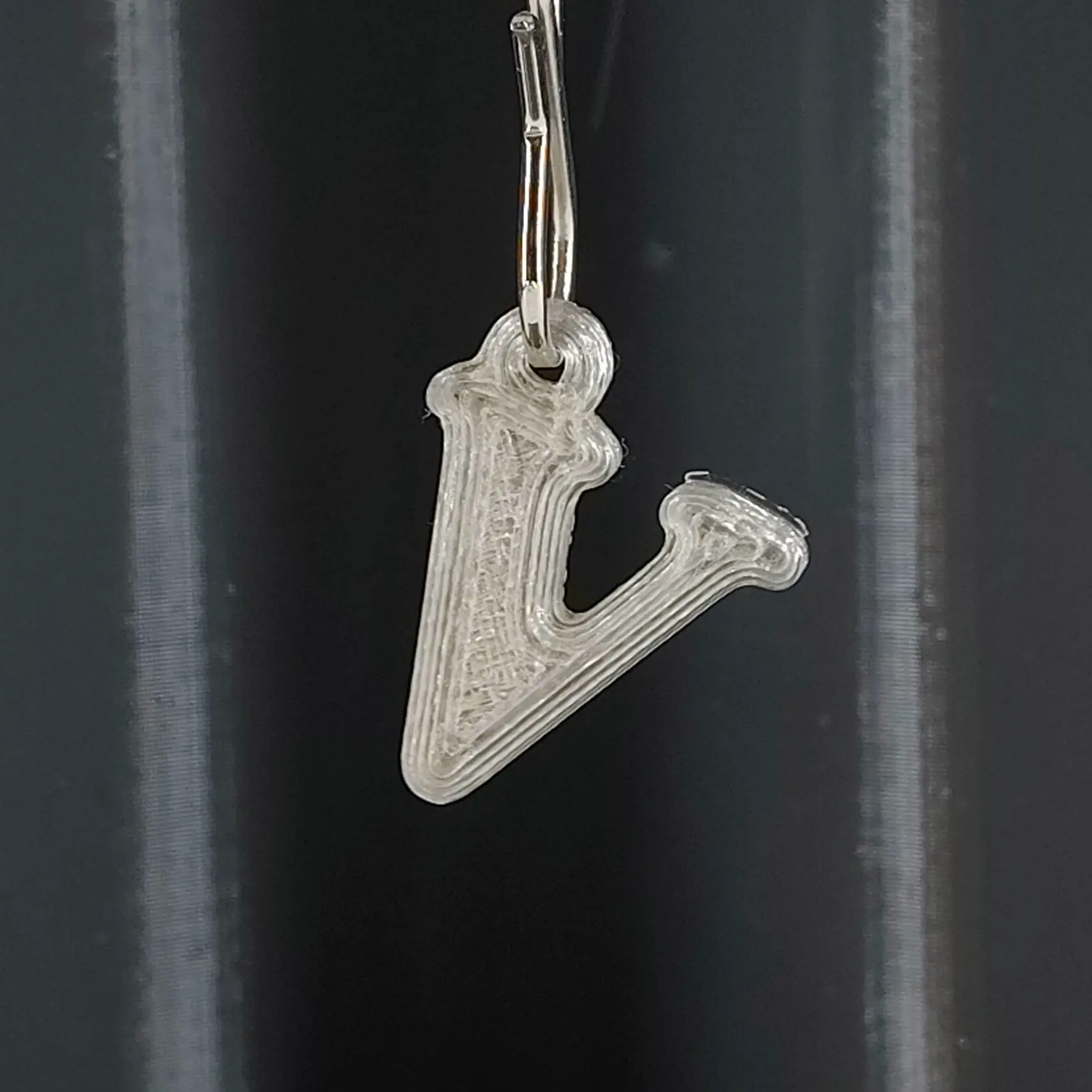 3D Printer Files | 3MF File | V keychain | Creality Cloud