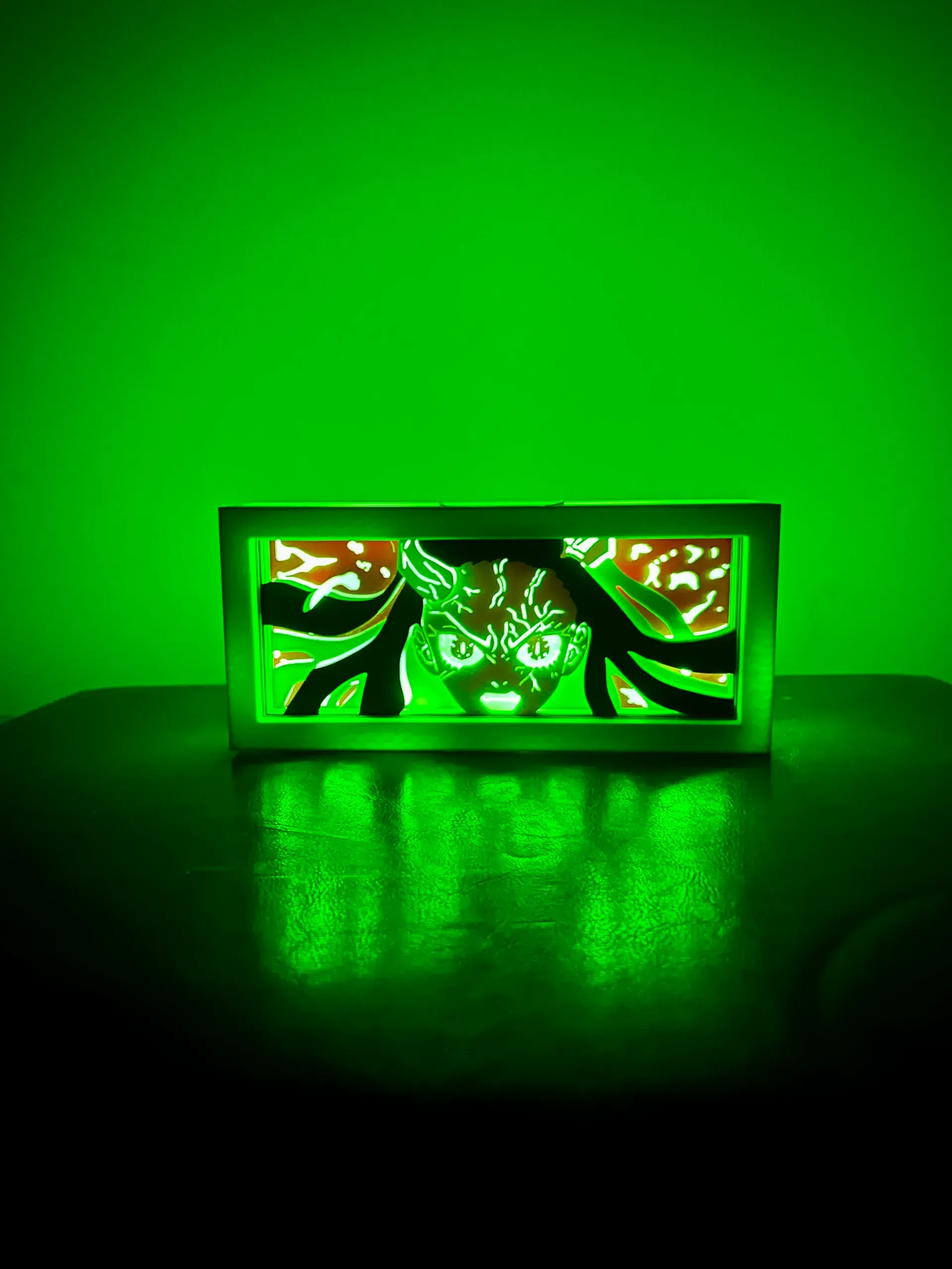 Home Decorations & Ornaments STL Download - Nezuko - LED Lightbox - NO ...