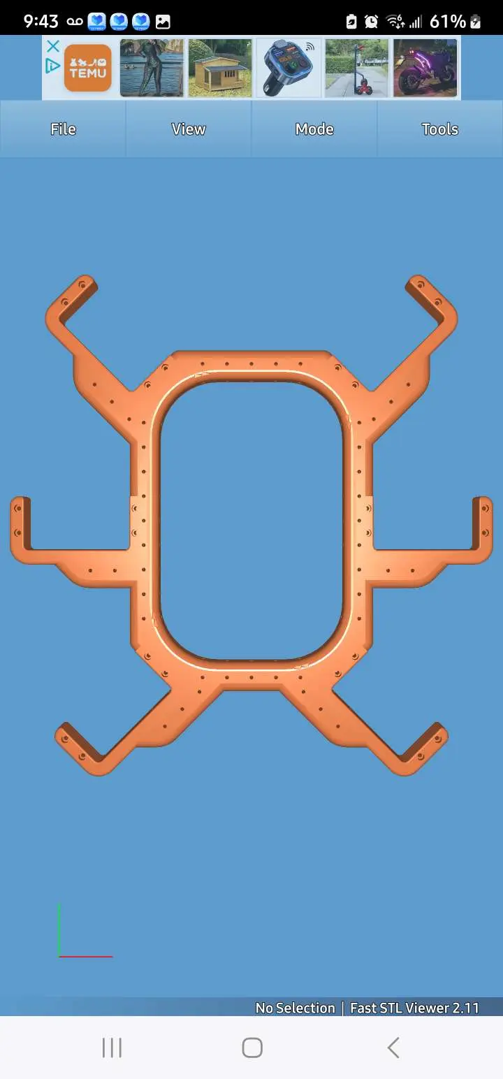 hex frame | Download de modelos 3D | Creality Cloud