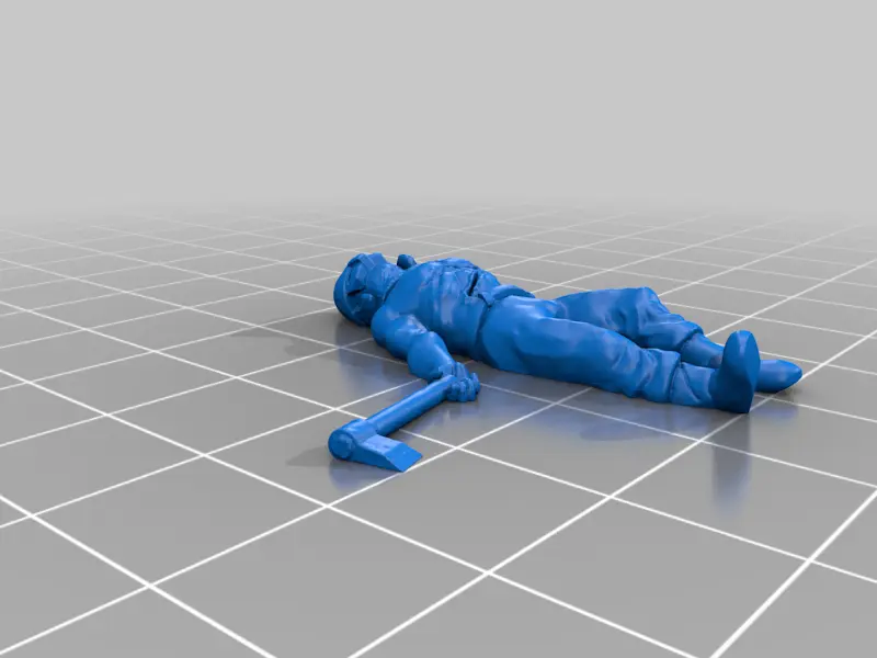 3D Printer Files | 3MF File | Fallen Viking | Creality Cloud