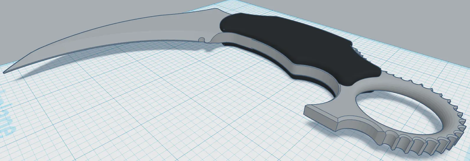 3D Printer Files | 3MF File | Karambit #10 | Creality Cloud