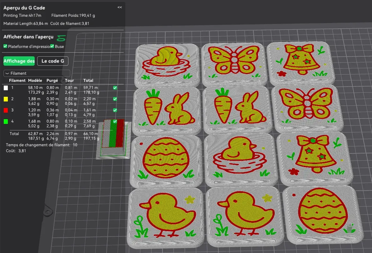 3D Printer Files | 3MF File | Easter Themed Memory Card Game | Creality ...
