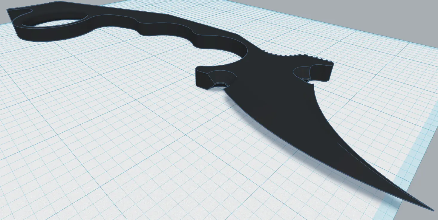 Karambit #24 | 3D models download | Creality Cloud