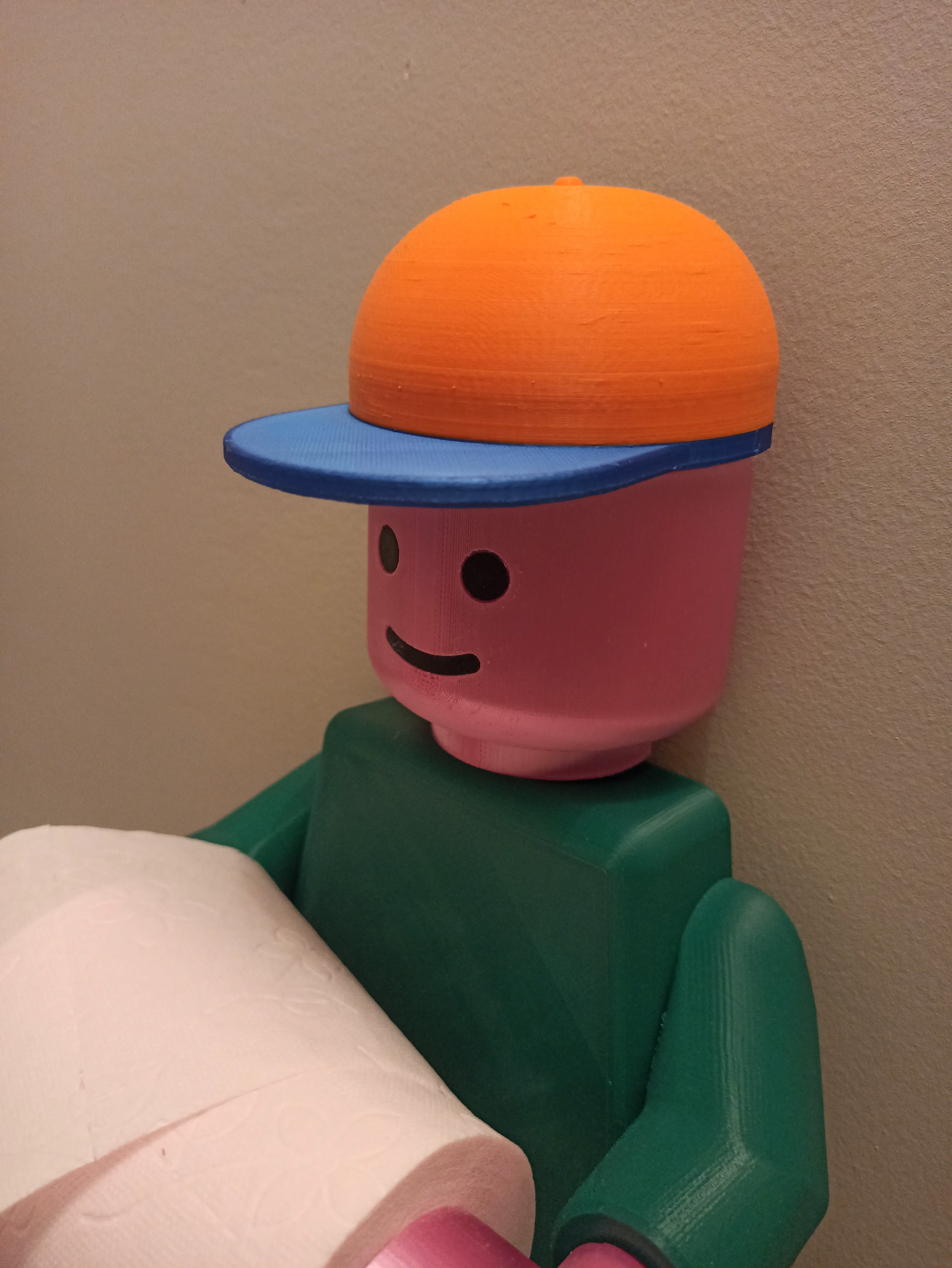 Other STL Download - chapeaux et cheveux (hair and caps) Lego toilet ...