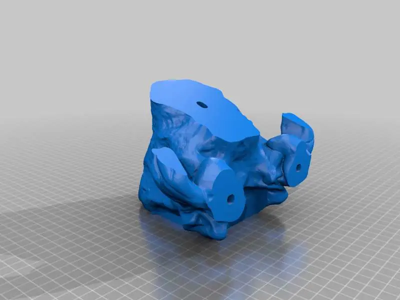 Free Characters & Creatures STL Download - Smilodon Skull Fossil by Vaz