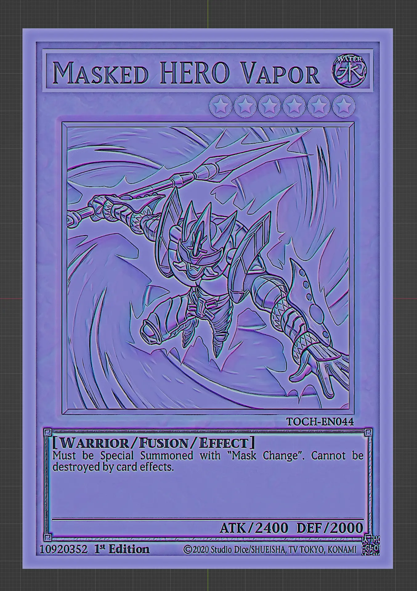 Other STL Download - masked hero vapor - yugiohby Wsonuchiha3D