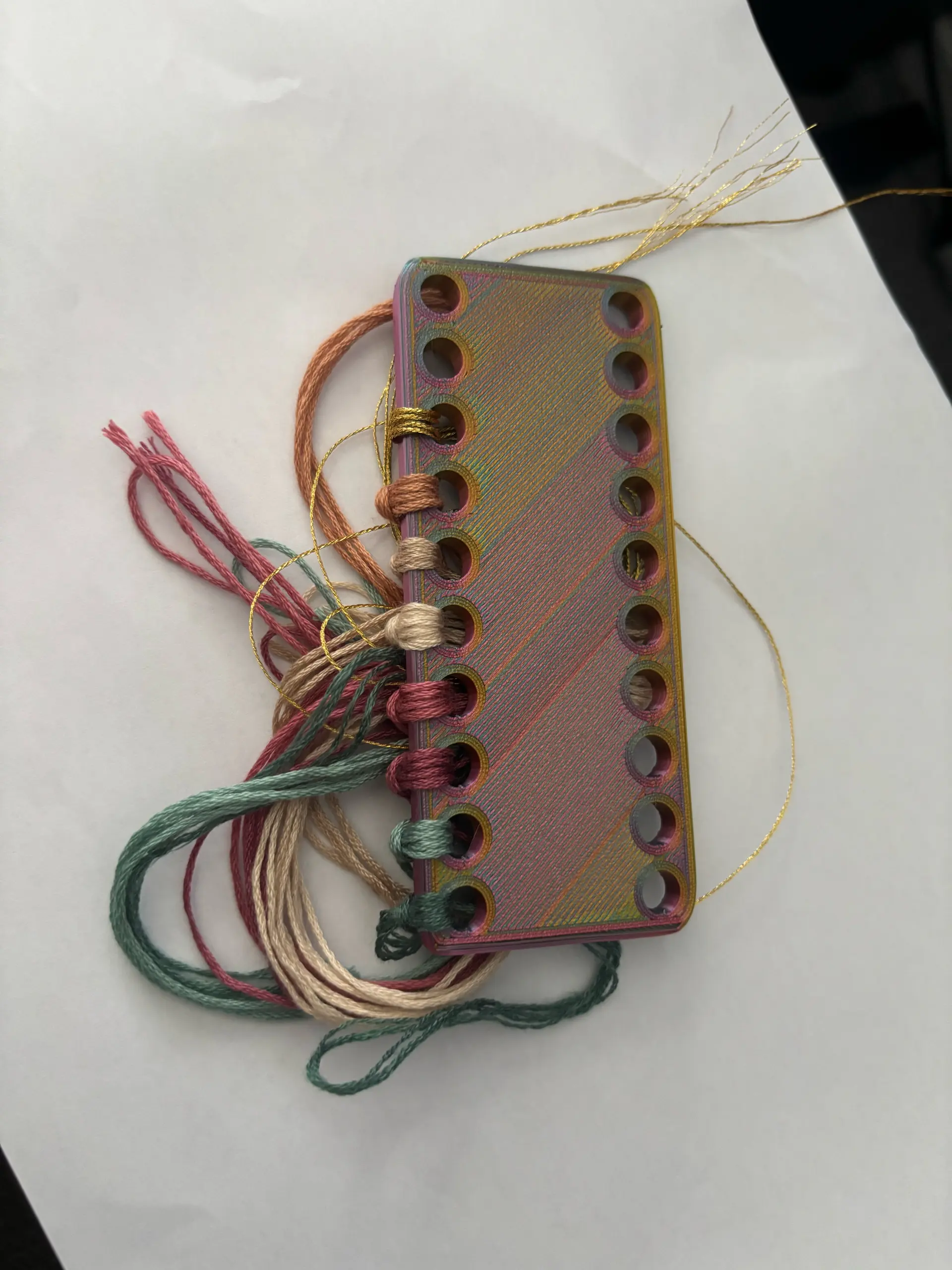 3D Printer Files | 3MF File | Embroidery thread card | Creality Cloud