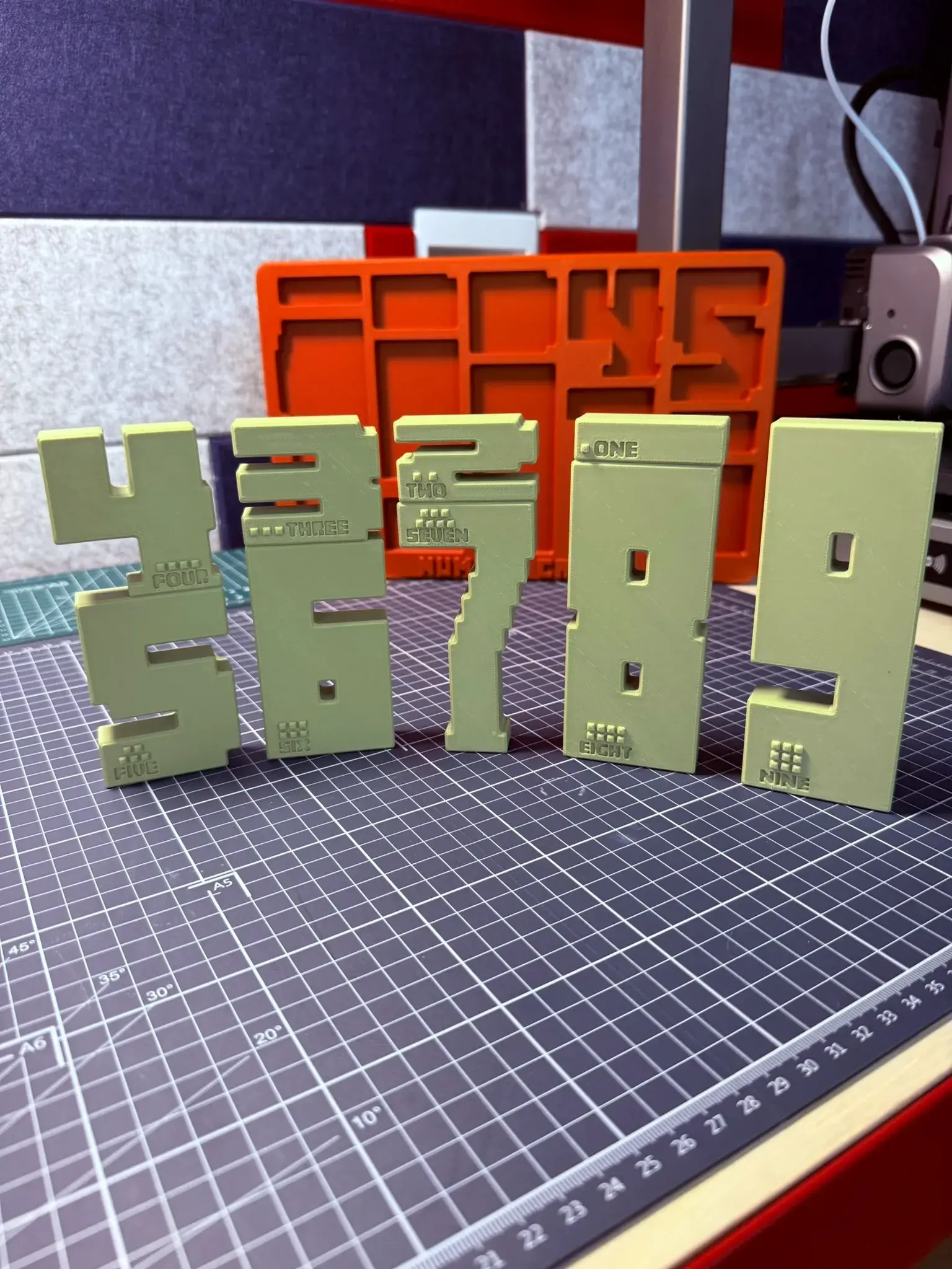 3D Printer Files | 3MF File | Number Craft : Stack, Solve, and Build ...