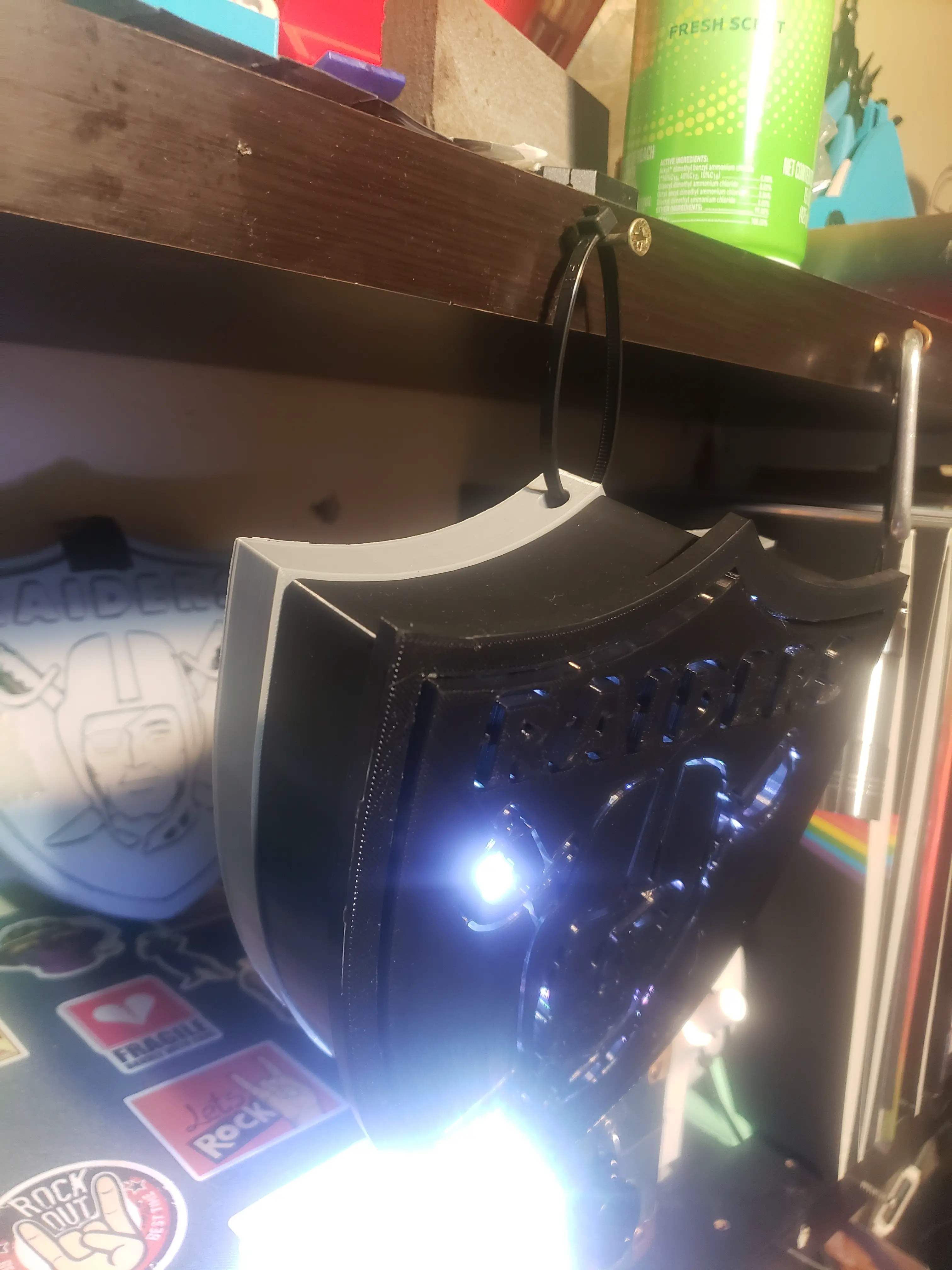 Home Decorations & Ornaments STL Download - Raiders LED Lampby ...