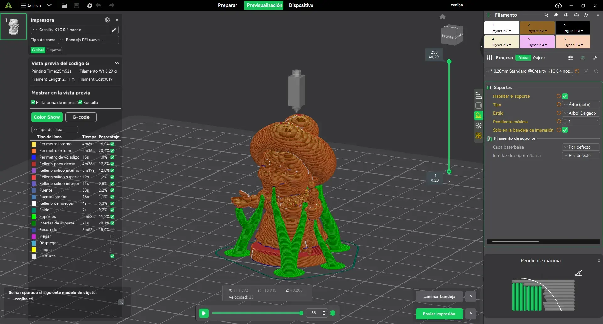 3D Printer Files | 3MF File | Zeniba Chihiro Fan Art | Creality Cloud
