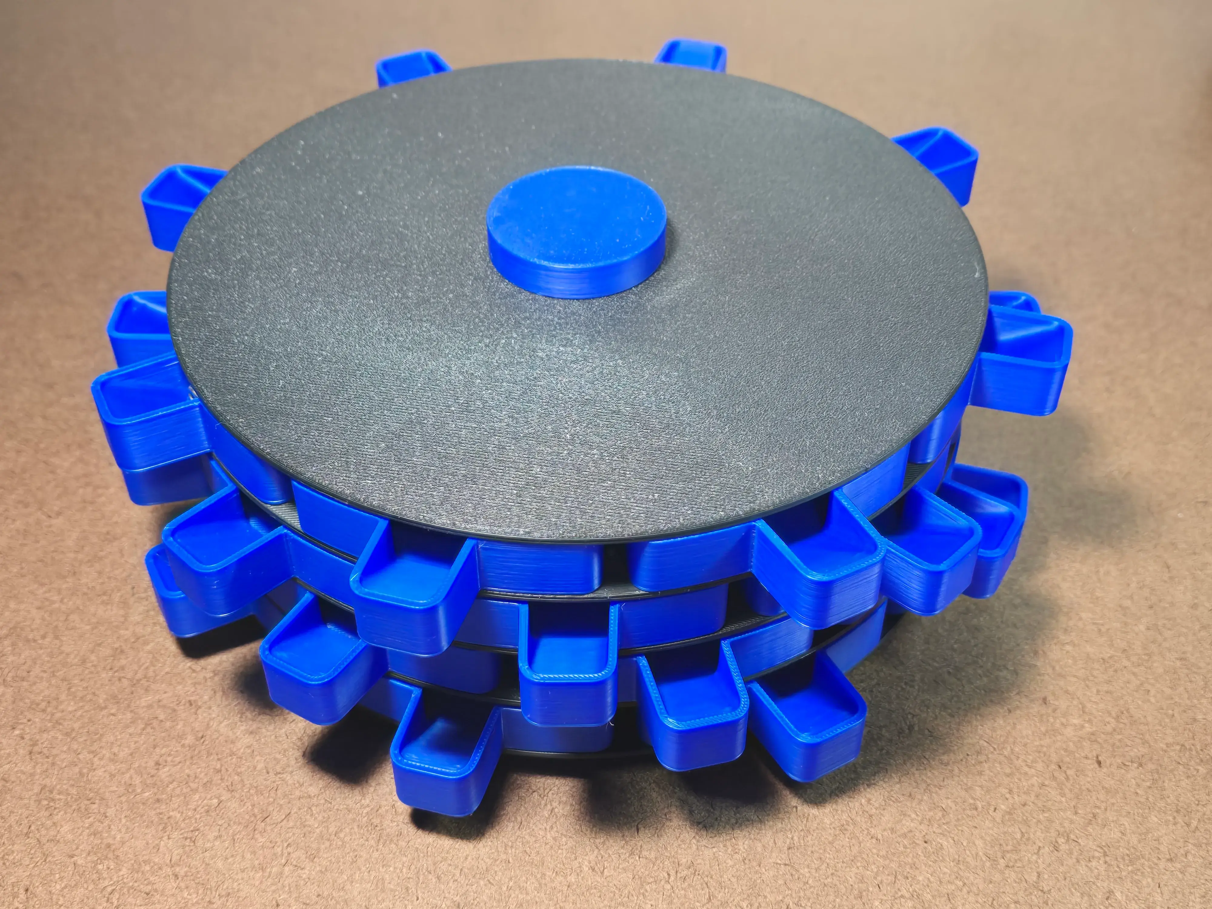 Tools & Spare Parts STL Download - Rotating Hardware Organizer Tray ...