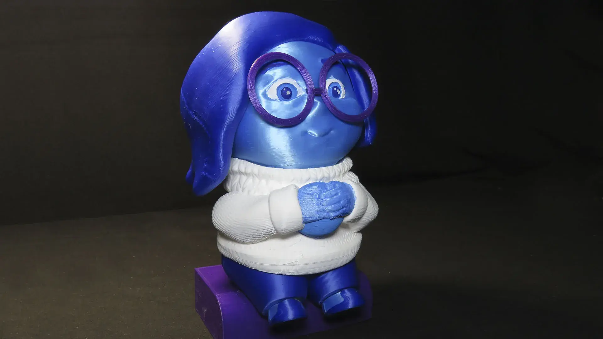 Characters & Creatures STL Download - SADNESS INTENSELY FAN ARTby ...