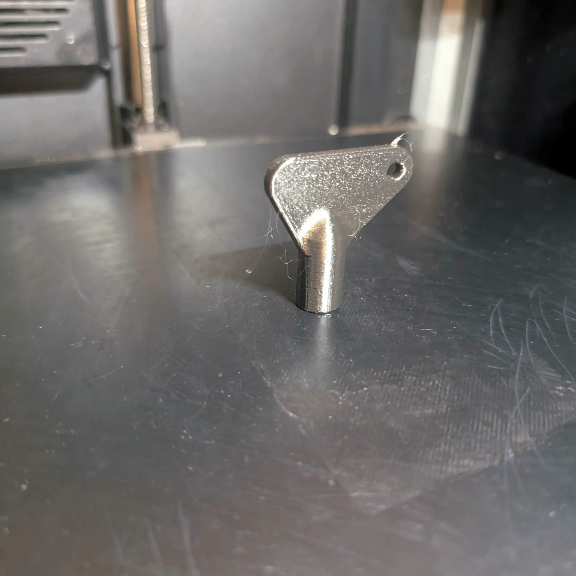 Fichier pour Imprimante 3D | Fichier 3MF | Triangle key 8mm, gas meter ...