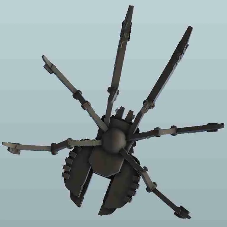 Other STL Download - Robot Spider - sci-fi science fiction future 40k ...