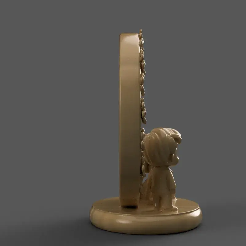 Other STL Descarga - Wedding Couple 3D Frame – Romantic STL for ...
