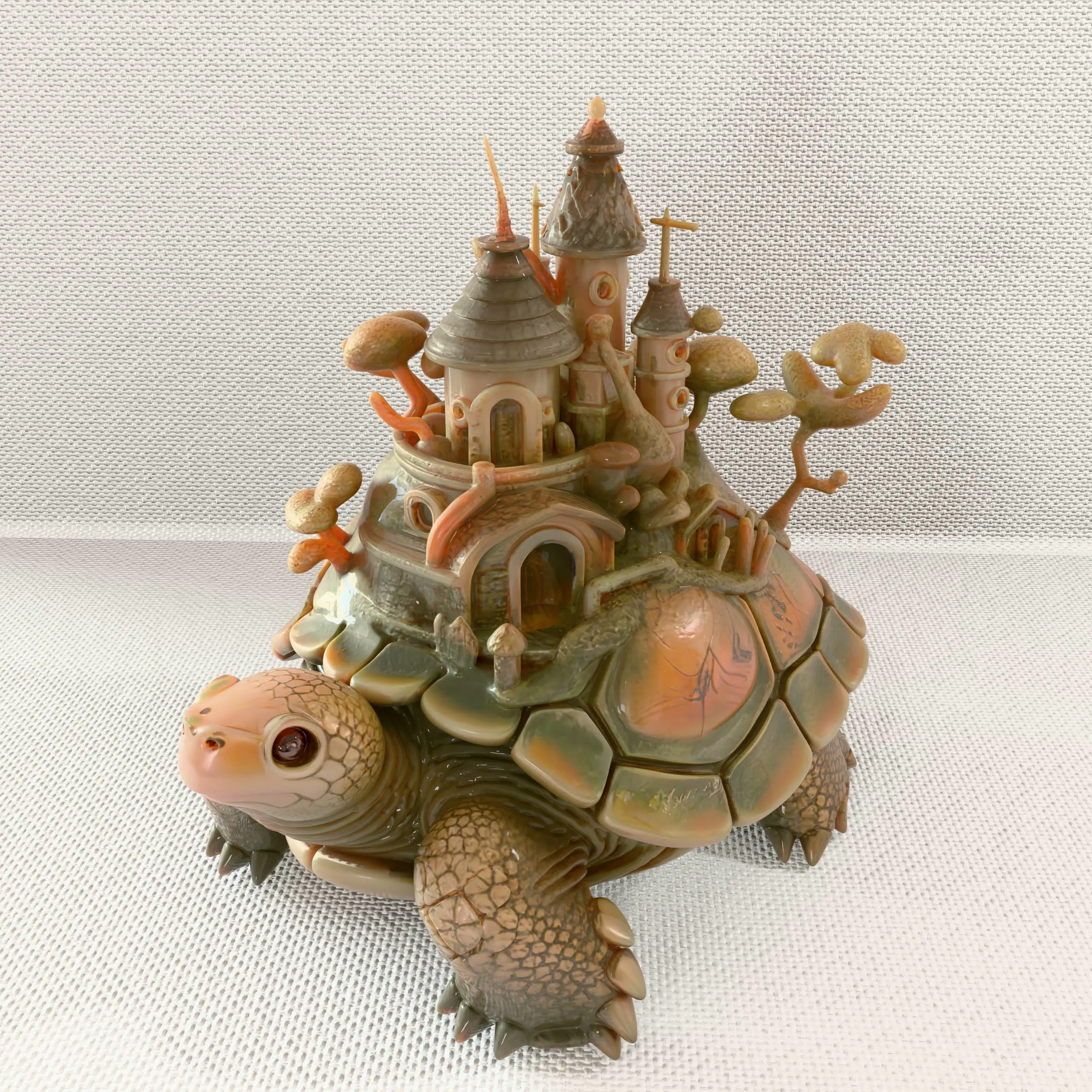 3D Printer Files | 3MF File | Turtle Castle | Creality Cloud