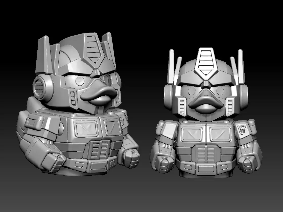 Characters & Creatures STL Download - Optimus Prime - Transformers ...