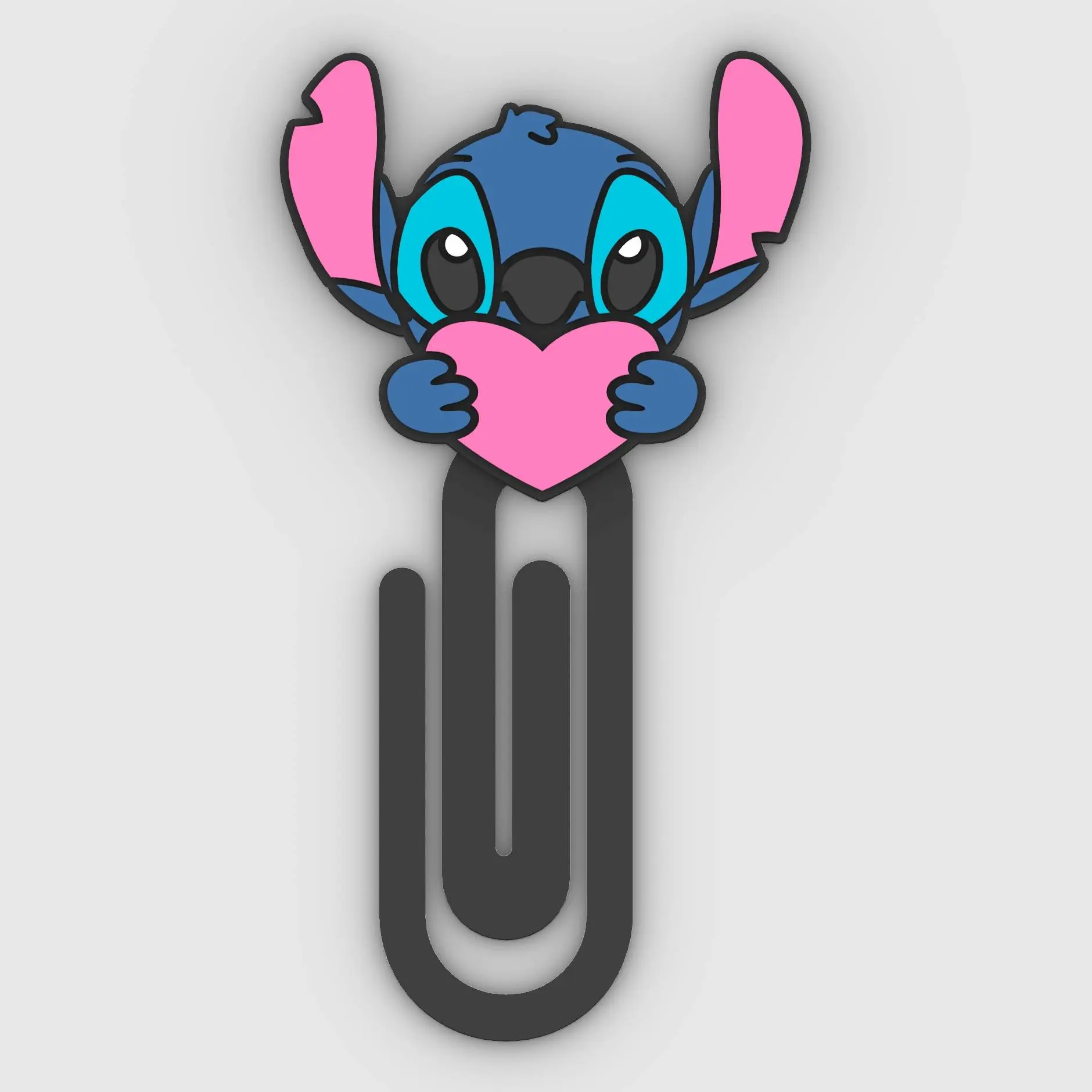 Stationery & Learning Tools STL Download - Paperclip STITCH IN LOVE ...