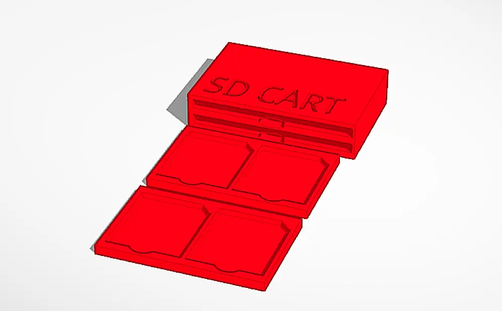 3D Printer Files | 3MF File | SD CARD BOX | Creality Cloud