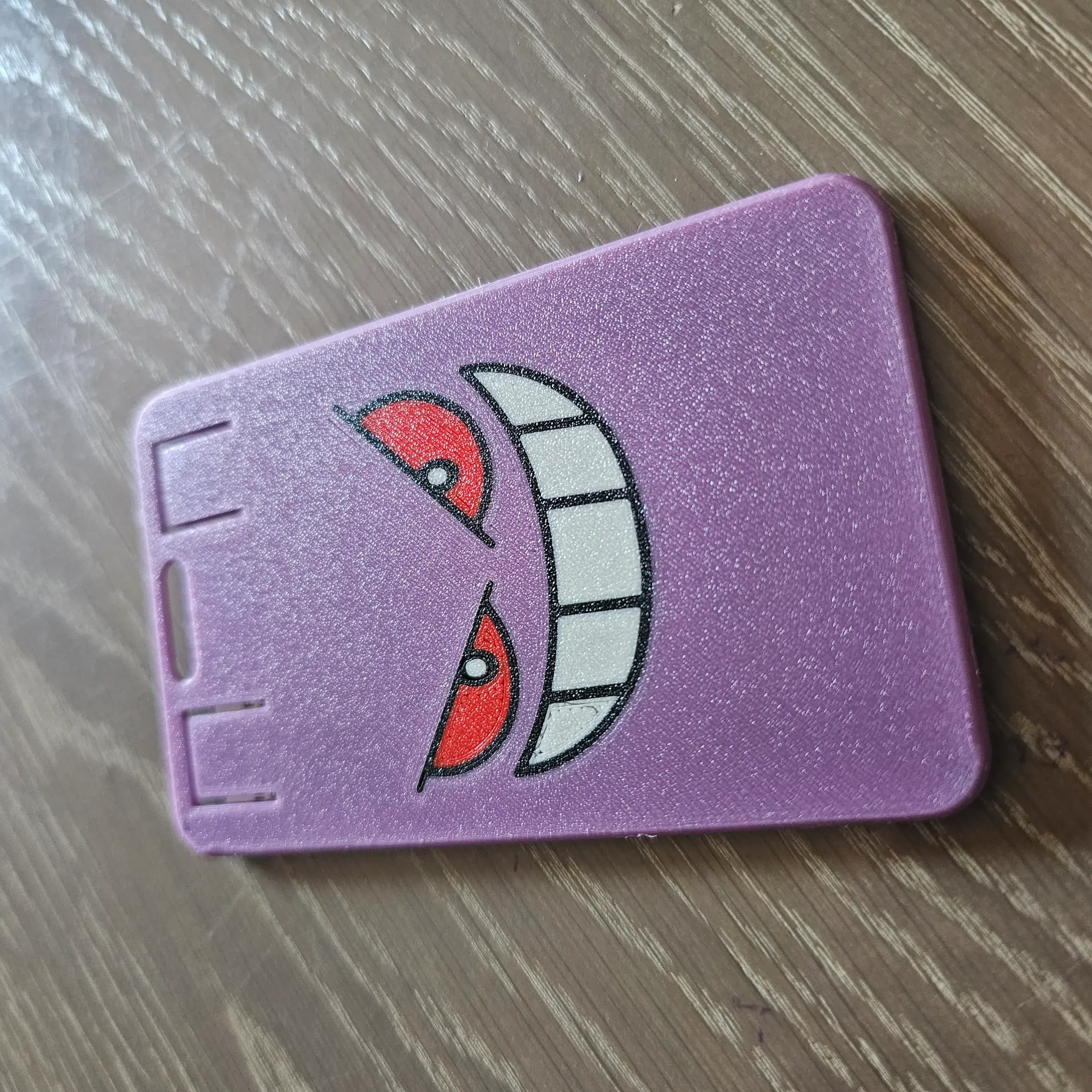 3D Printer Files | 3MF File | Pokémon ID card / badge holder Gengar ...