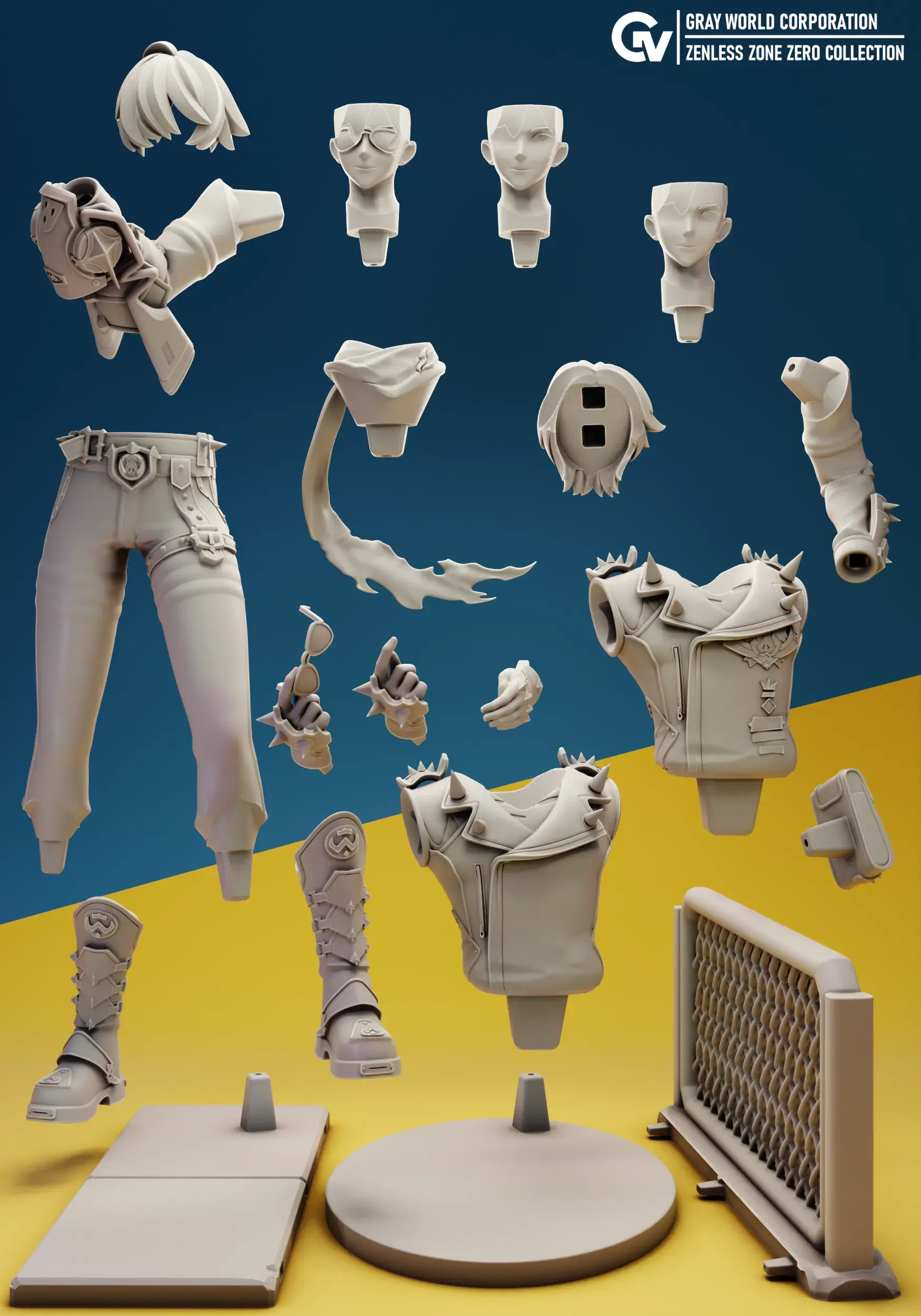 Gray User Creature Pack