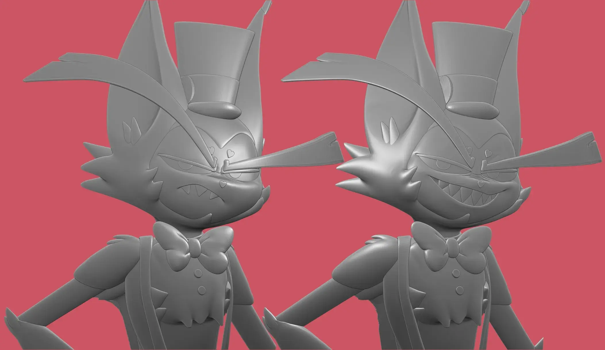 Characters & Creatures STL Download - Husk Hazbin Hotelby Aarome Art