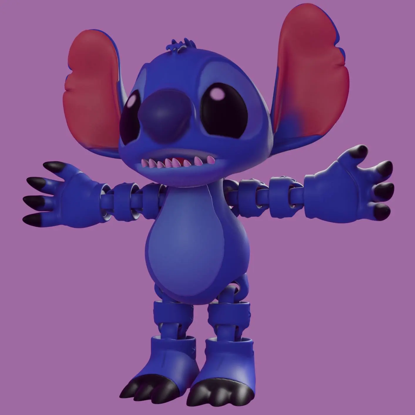 Characters & Creatures STL indir - stich - Filame3D