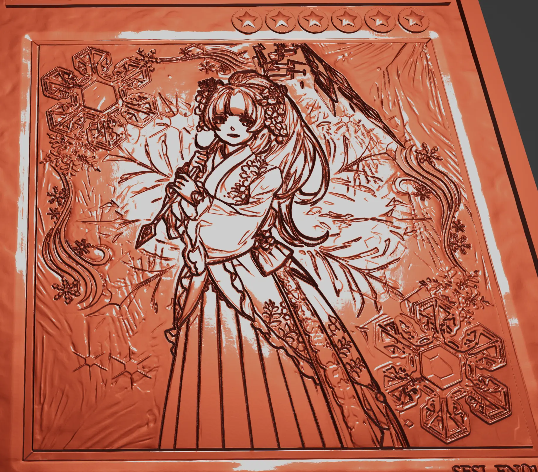 Free Other STL Download - ERICA THE RIKKA FAIRY - YUGIOHby Wsonuchiha3D