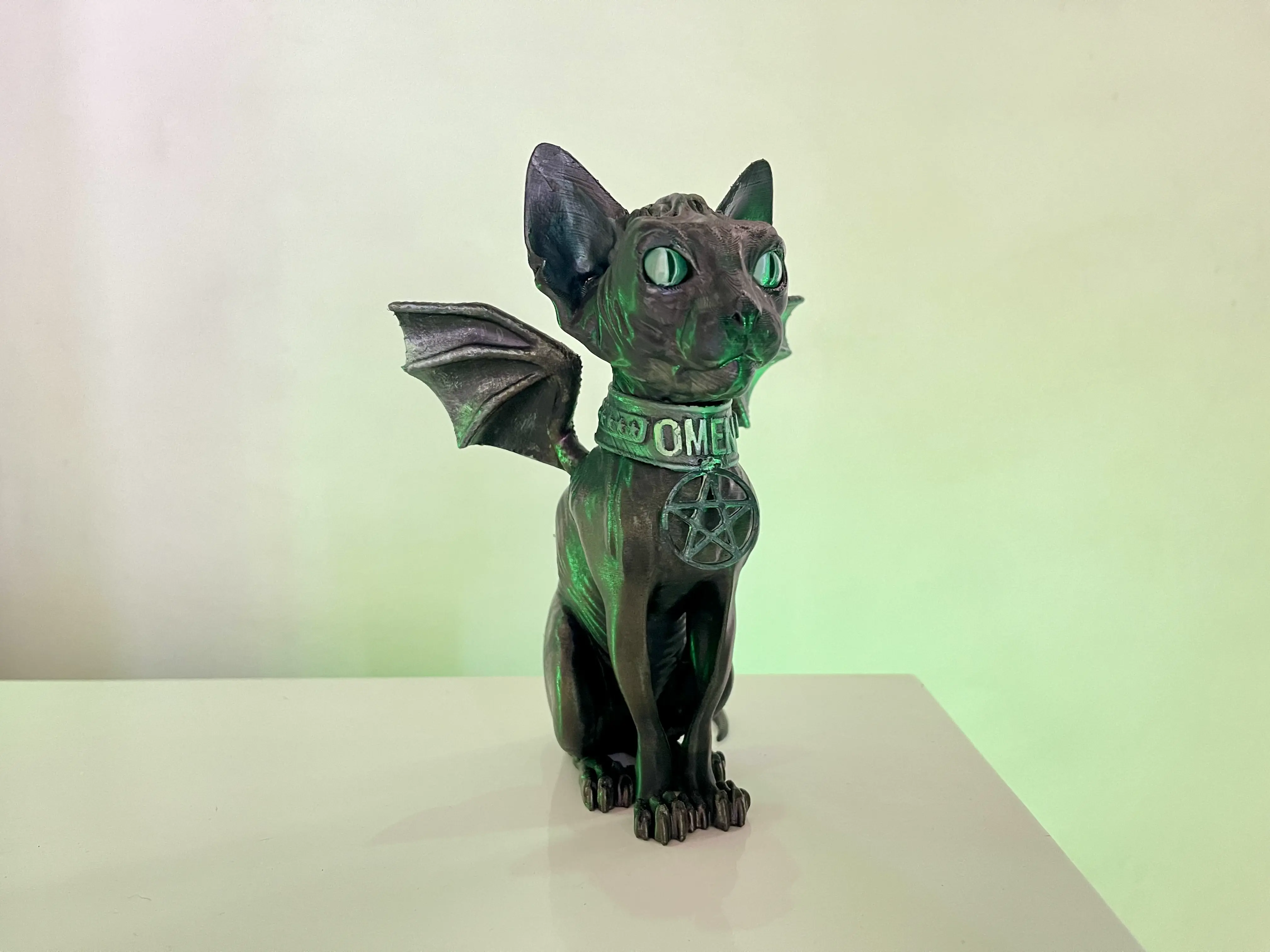 Characters & Creatures STL Download - SPHYNX CAT "OMEN"by Oasis3dlab
