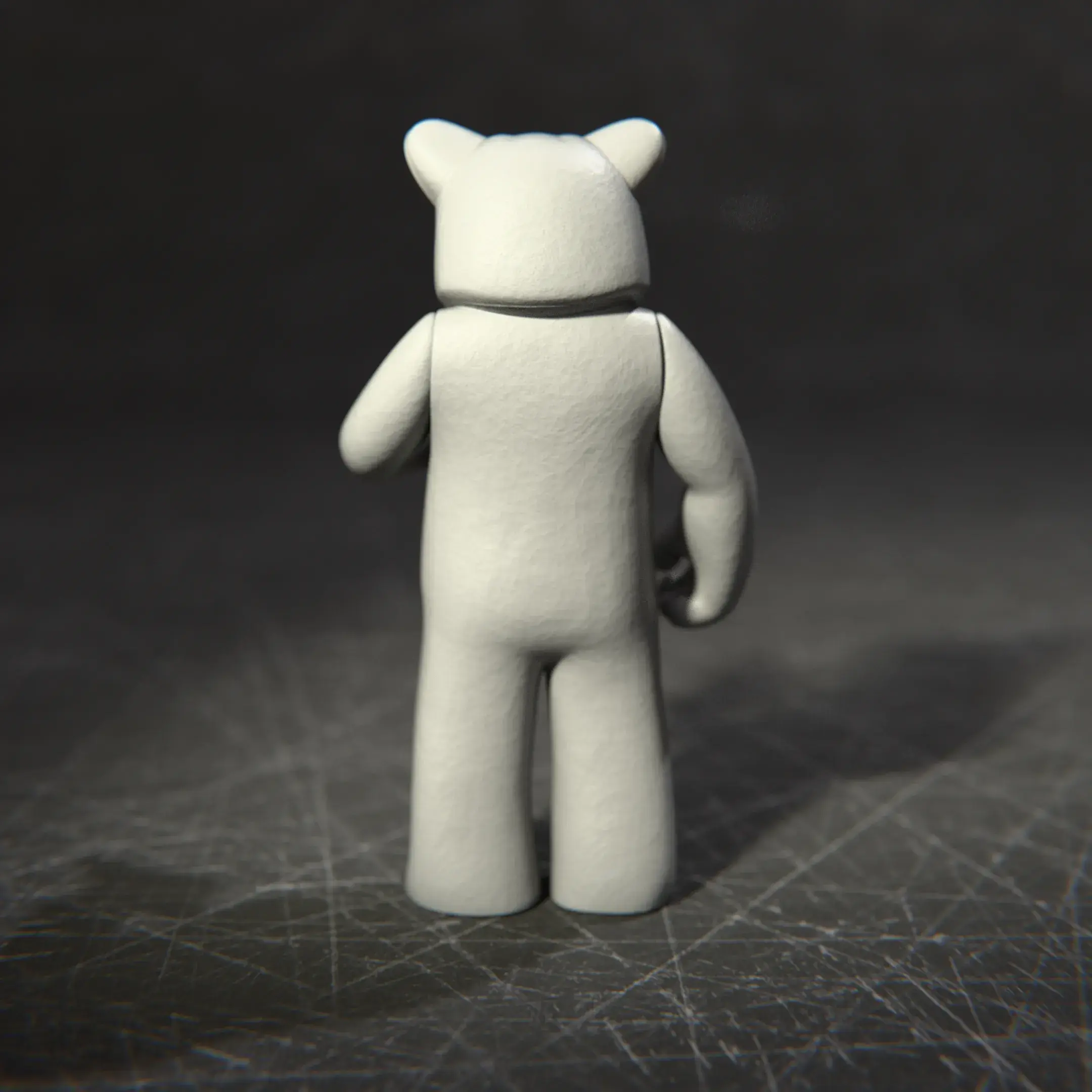 3D Printer Files | 3MF File | Creepy Bear Sculpture | Creality Cloud