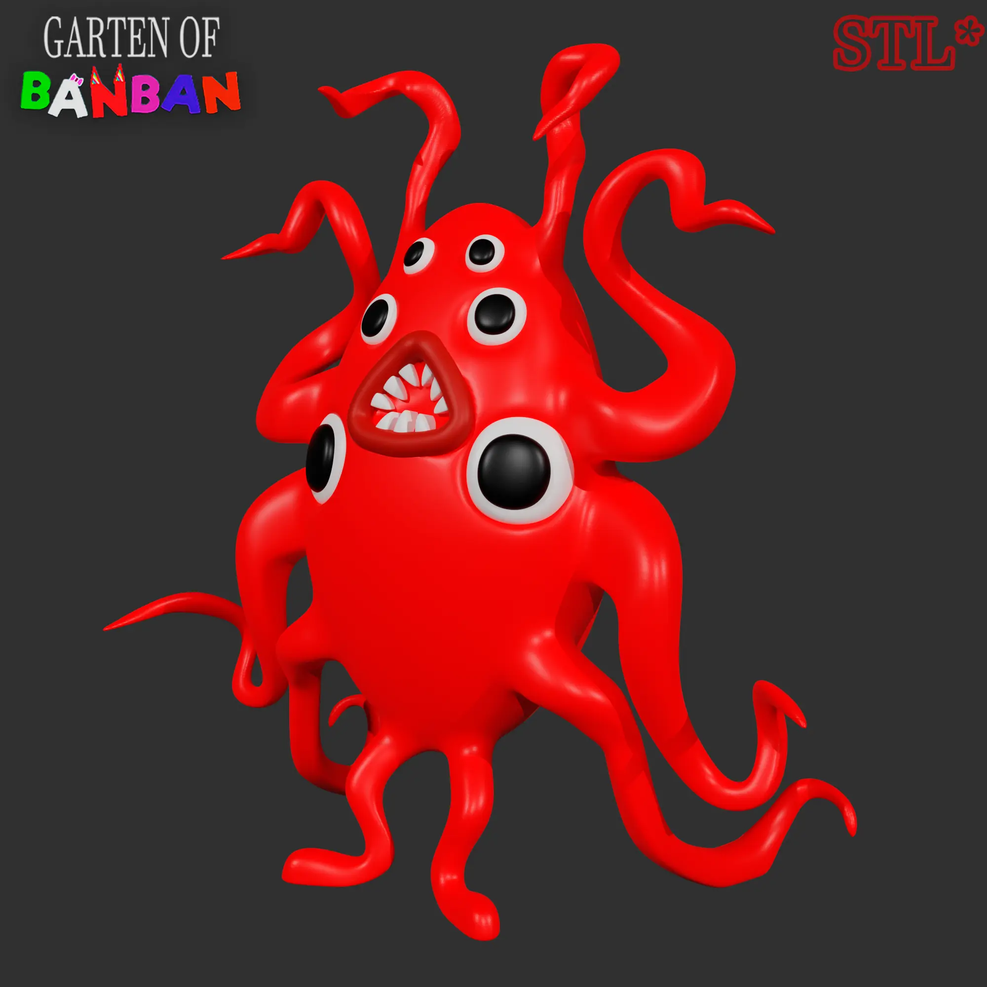 Characters & Creatures STL Download - SAD SETH FROM GARTEN OF BANBAN 3 ...