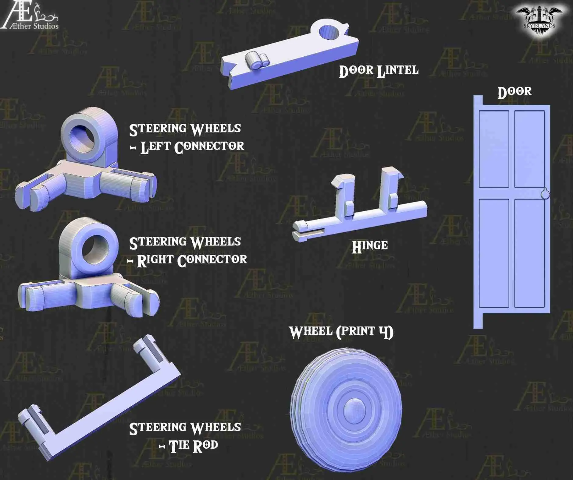 Vehicles & Machinery STL Download - KS3VEH03 - Ziltek A-L-Xby Aether ...