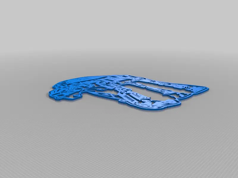 Free Other STL Download - Imperial Walker stencil 4 + 2Dby SMT_M 🦊