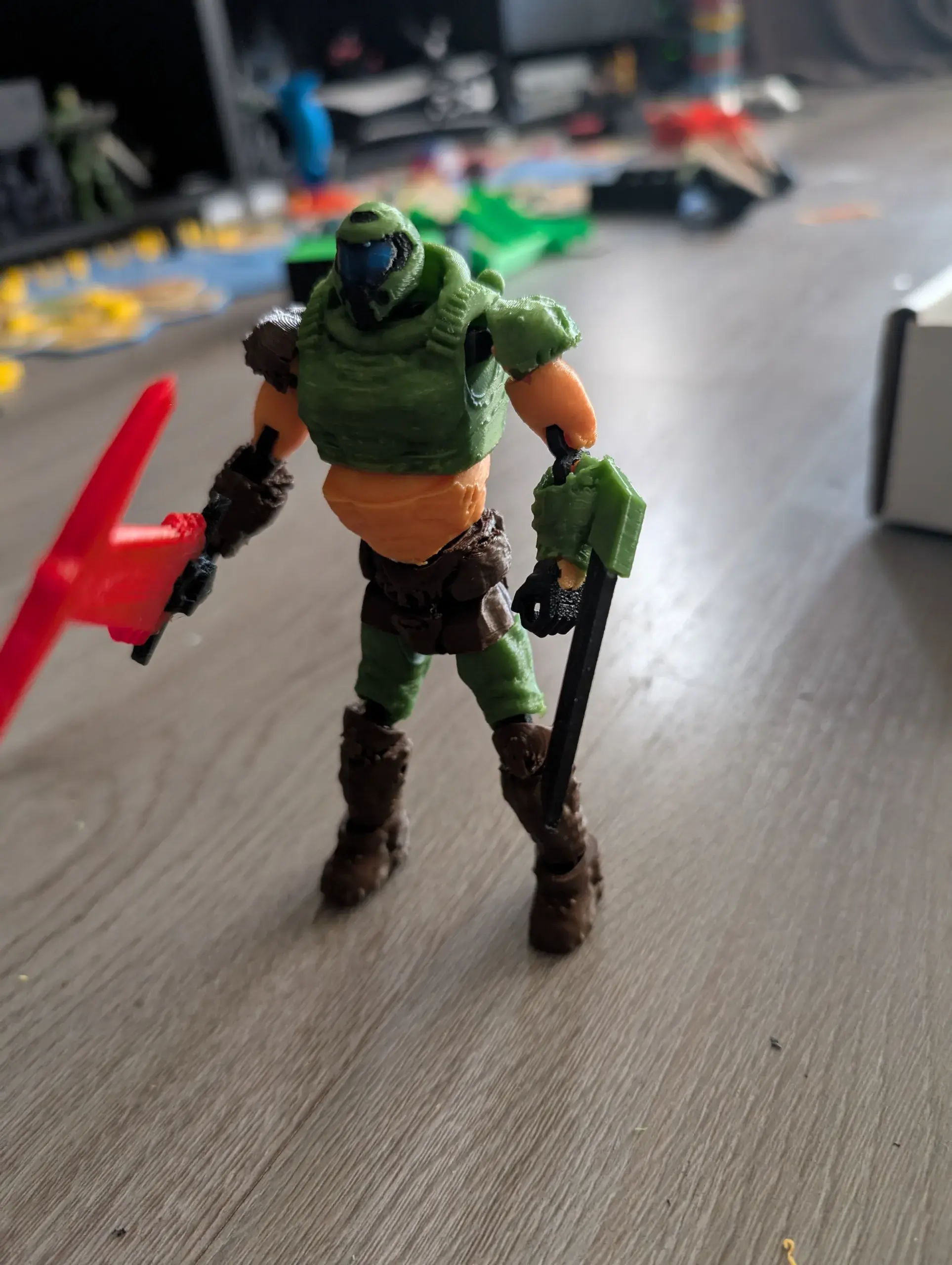 3D Printer Files | 3MF File | Dummy 13 - Doom Slayer | Creality Cloud