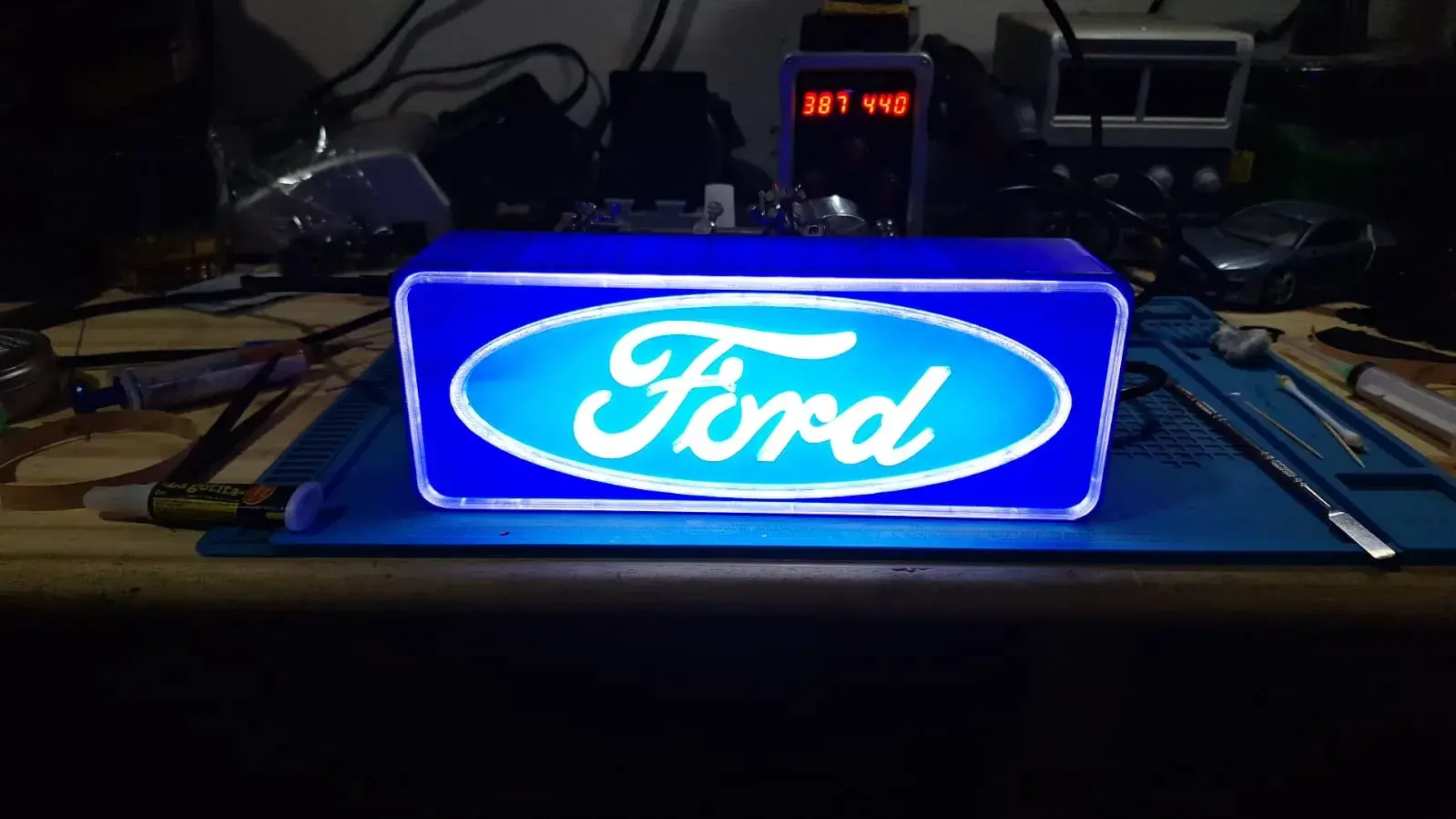 3D Printer Files | 3MF File | Ford luminescent frame | Creality Cloud