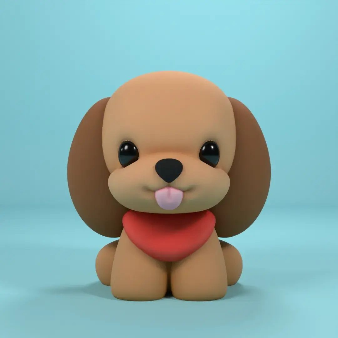 3D Printer Files | 3MF File | Chibi dogs | Creality Cloud