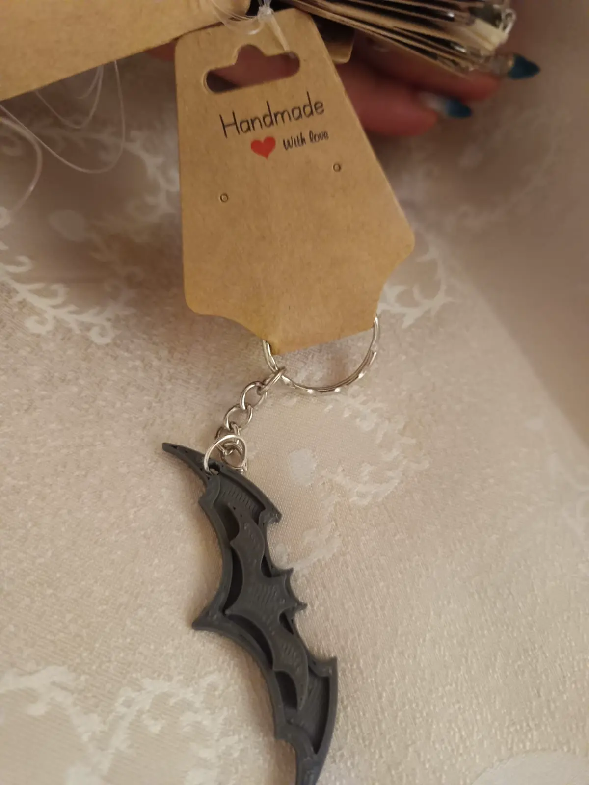 Jewelry & Accessories STL Download - batman key ringby Adriano000