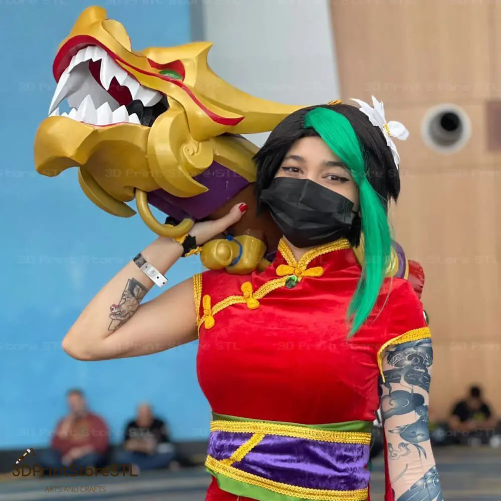 Cosplay STL Download - Fishbones Firecracker Cosplay League of Legends ...