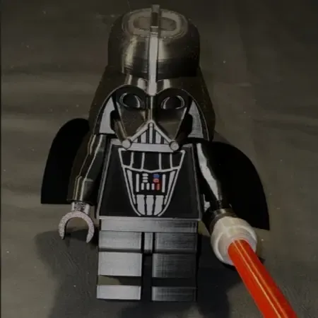 Other STL Download - Star Wars Darth Vader Brick MegaFigure (5:1 Scale ...