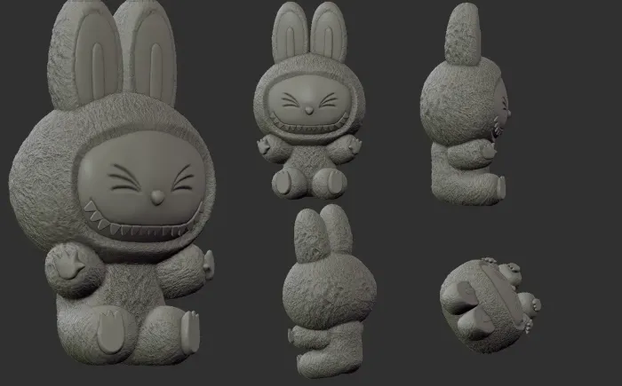 3D Printer Files | 3MF File | Labubu Collections | Creality Cloud