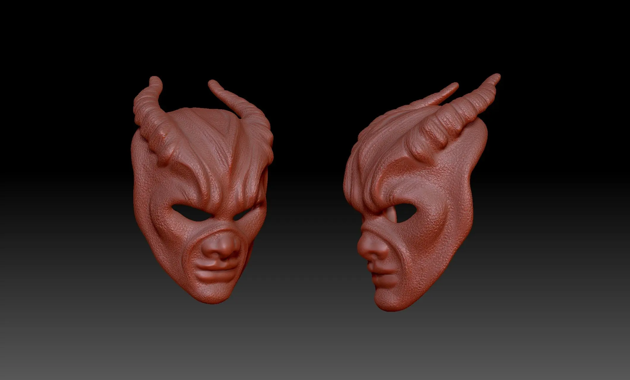 Cosplay STL Download - Horn maskby user7410906534