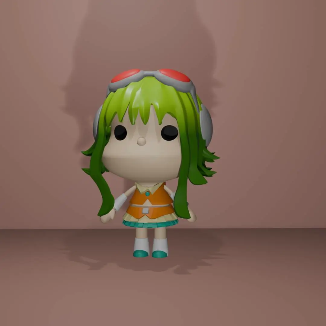 3D Printer Files | 3MF File | VOCALOID: GUMI | Creality Cloud